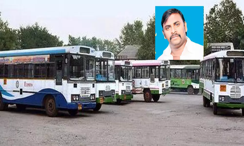 TSRTC Strike: భార్య ఉద్యోగం పోతుందనే బెంగతో భర్త మృతి