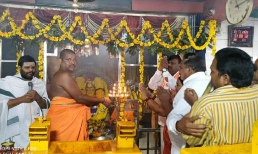 పెద్దమ్మతల్లికి వైభవంగా పంచామృతాభిషేకం | Panchamrutha Abhishekam for ...