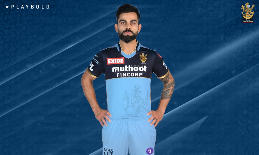 RCB Blue Jersey: బ్లూ జెర్సీతో మ్యాచ్ ఆడ‌నున్న కోహ్లీ సేన‌.. కార‌ణం ఇదే ...