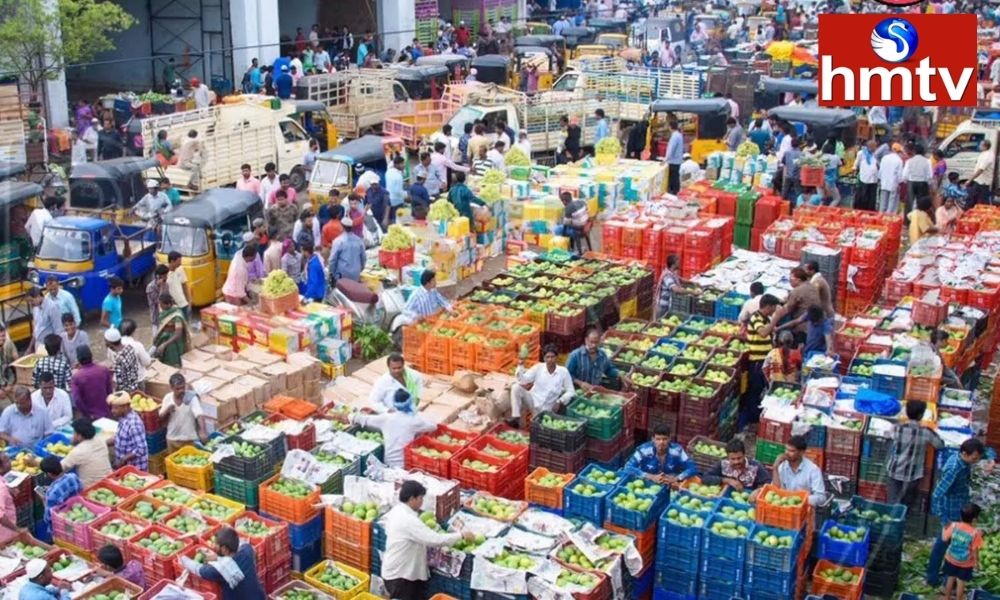 Kothapet Market: కొత్తపేట ఫ్రూట్‌ మార్కెట్‌ కూల్చివేత | Demolition of ...