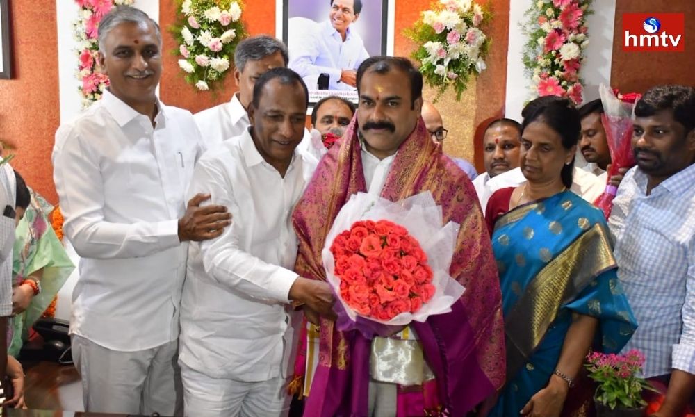 టీఎస్ఈడబ్ల్యూఐడీసీ చైర్మన్ గా రావుల శ్రీధర్ రెడ్డి బాధ్యతల స్వీకరణ ...