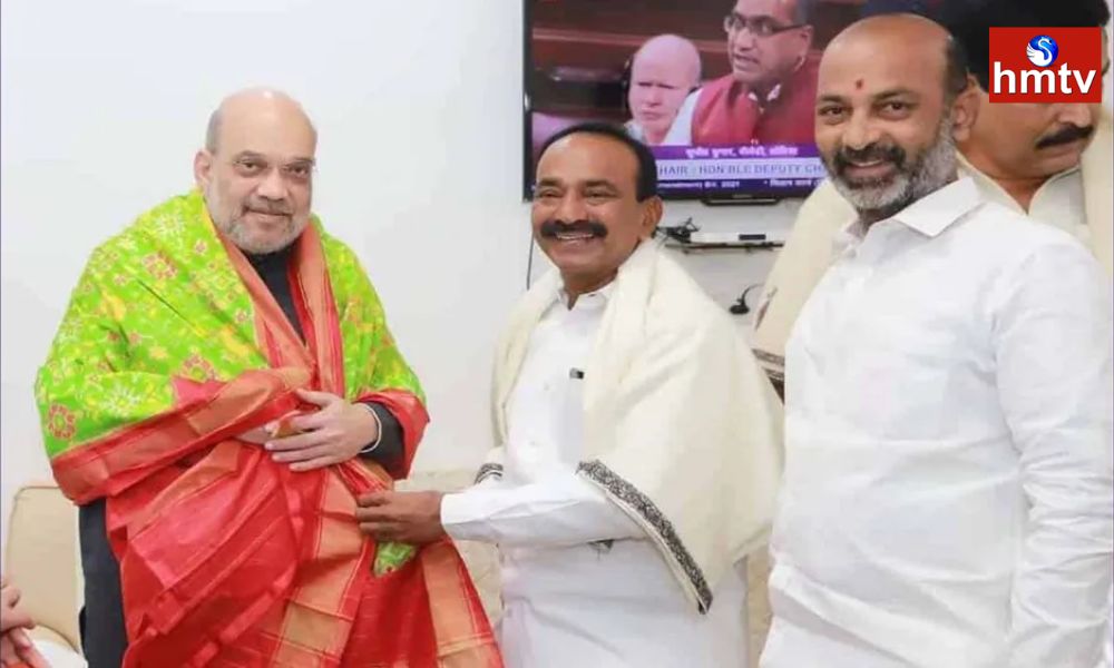 అమిత్ షాతో ఈటల రాజేందర్ భేటీ.. త్వరలో ఈటలకు కీలక బాధ్యతలు..!? | Etela ...