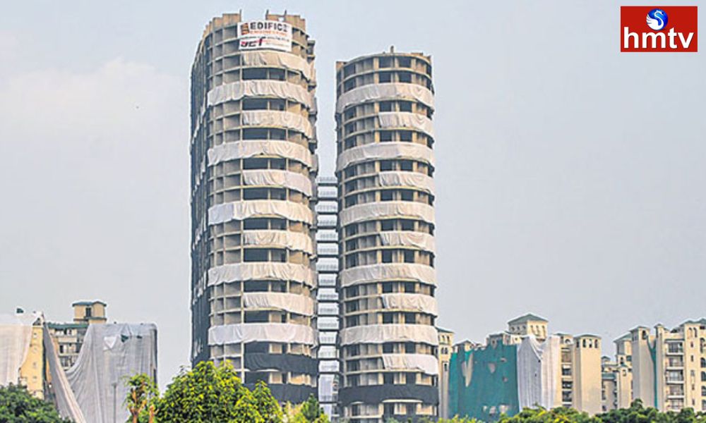 9 సెకన్లలో 40 అంతస్తులు నేలమట్టం.. కాసేపట్లో నోయిడా ట్విన్ టవర్స్ ...