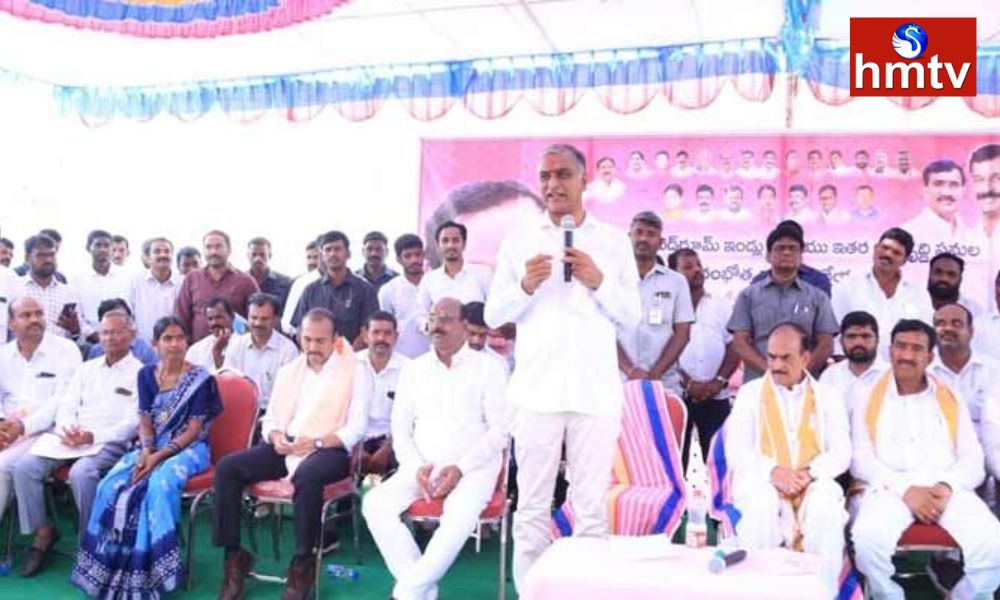 Harish Rao: బీజేపీ నేతలవి మాటలెక్కువ, చేతలు తక్కువ | Minister Harish ...
