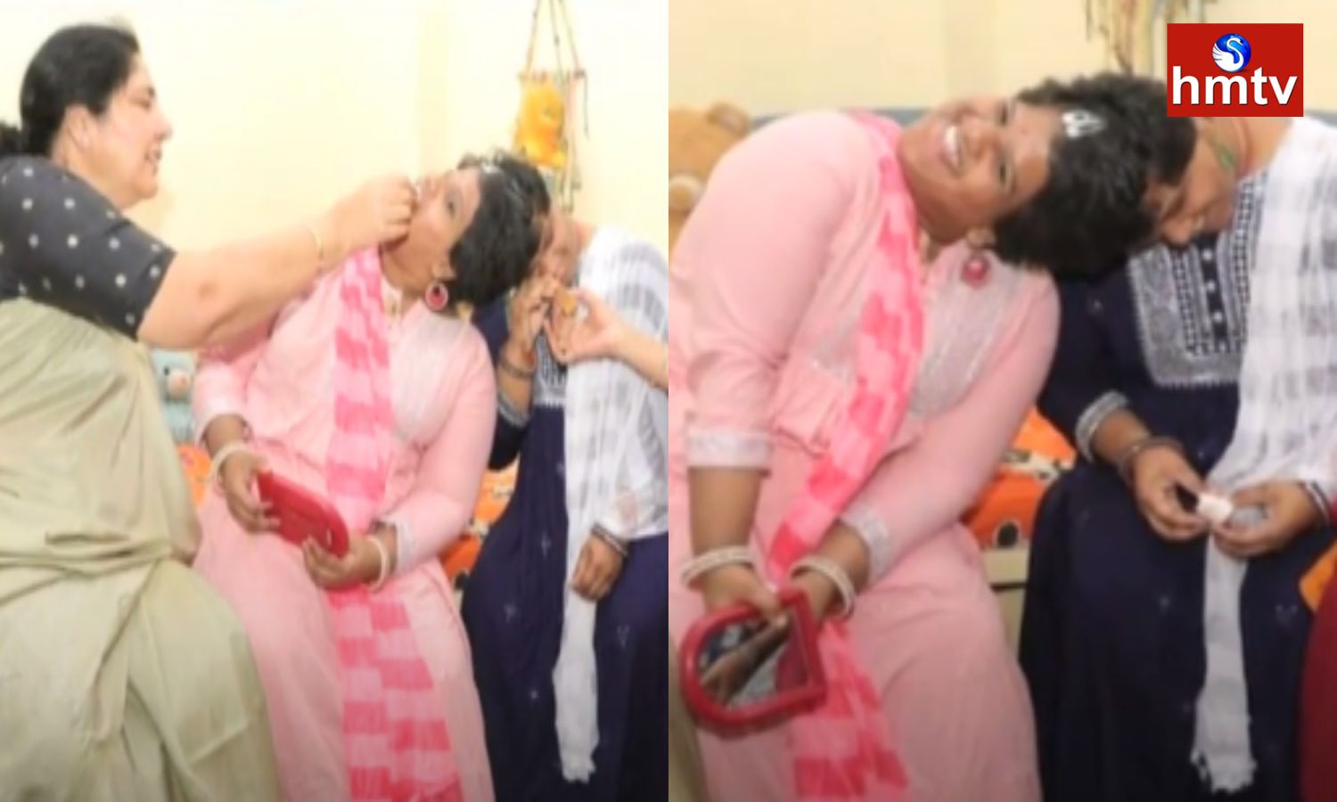 వీణా-వాణీలకు పుట్టిన రోజు శుభాకాంక్షలు తెలిపిన మంత్రి సత్యవతి రాథోడ్ ...