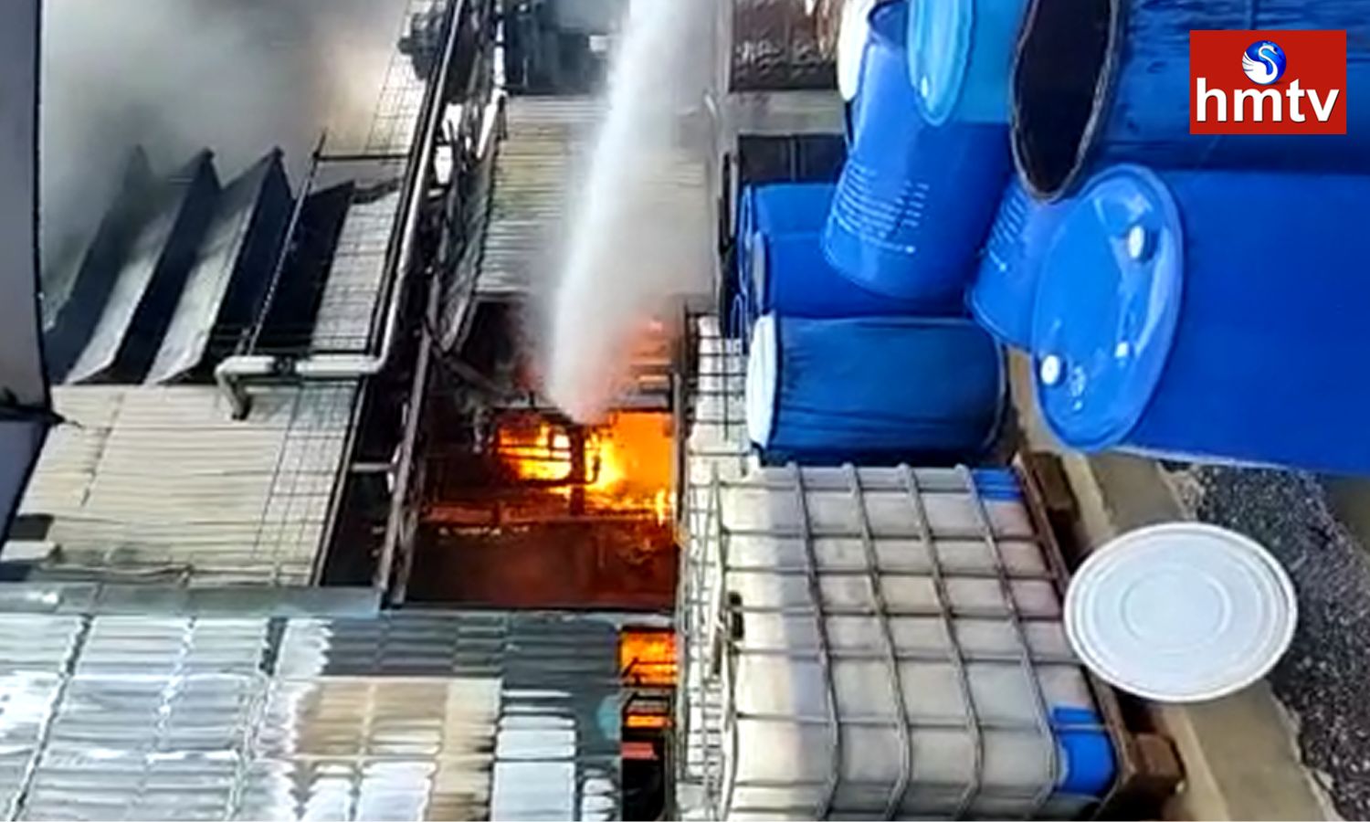 Fire Accident: ప్రసాద్ ఆర్గానిక్‌ ప్రైవేట్‌ లిమిటెడ్‌ ఫ్యాక్టరీలో అగ్ని ...
