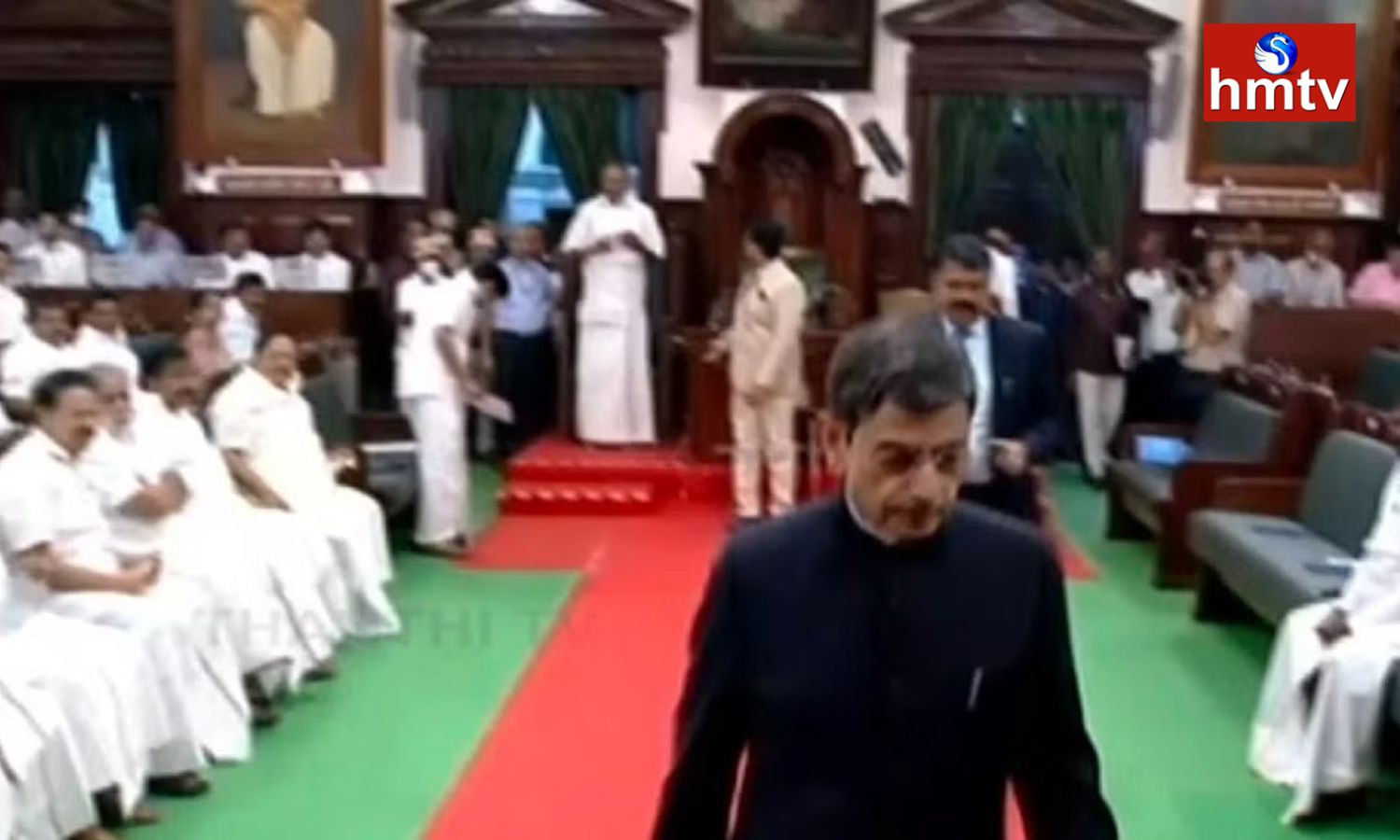 తమిళనాడు అసెంబ్లీ నుంచి గవర్నర్ వాకౌట్ Tamil Nadu Governor Rn Ravi Walks Out Of Assembly