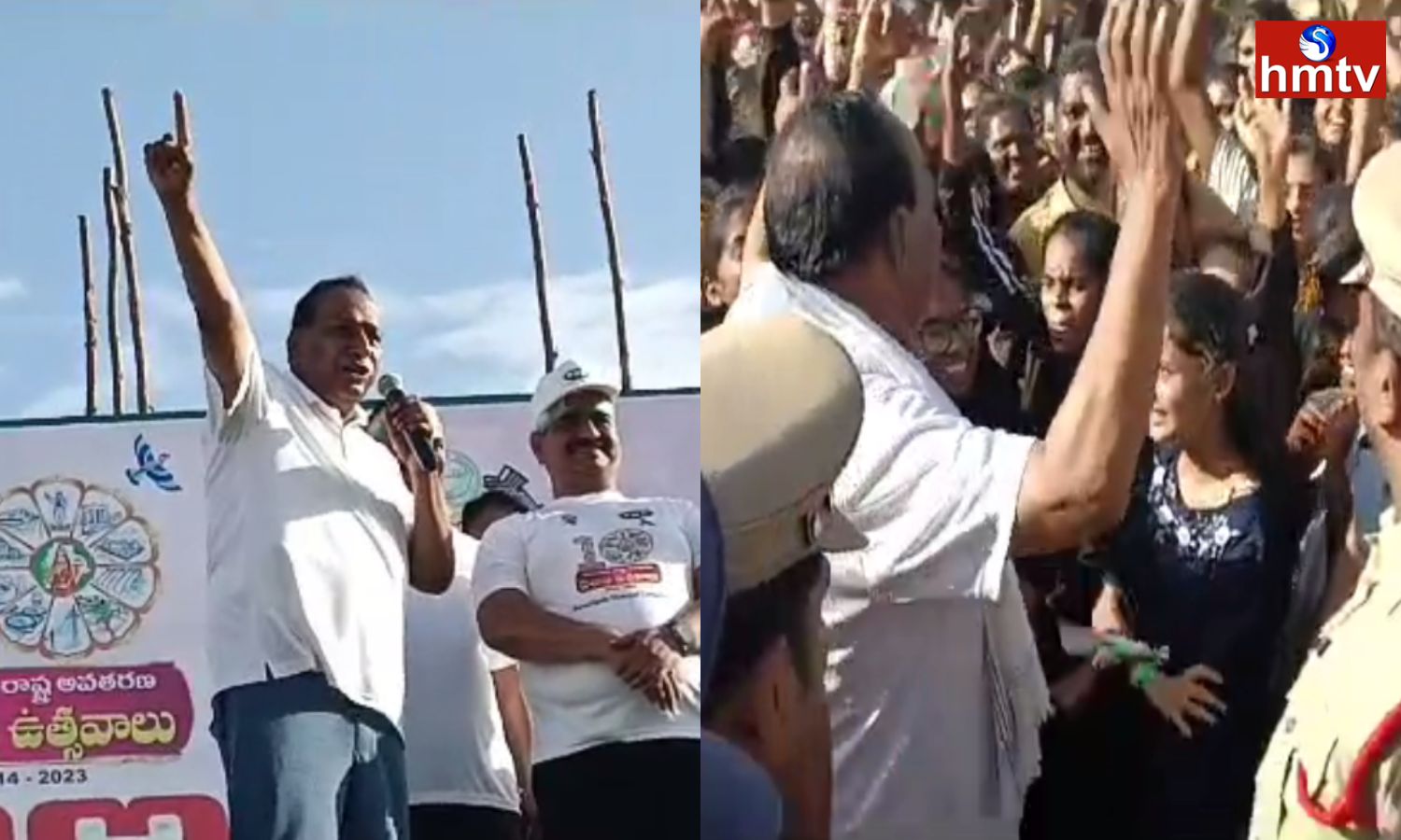 Malla Reddy: డీజే పాటలకు స్టెప్పులేసిన మంత్రి మల్లారెడ్డి | Minister ...