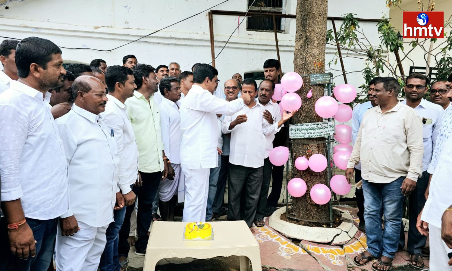 Minister Vemula: చెట్టుకు పుట్టిన రోజు వేడుక చేసిన మంత్రి వేముల ...