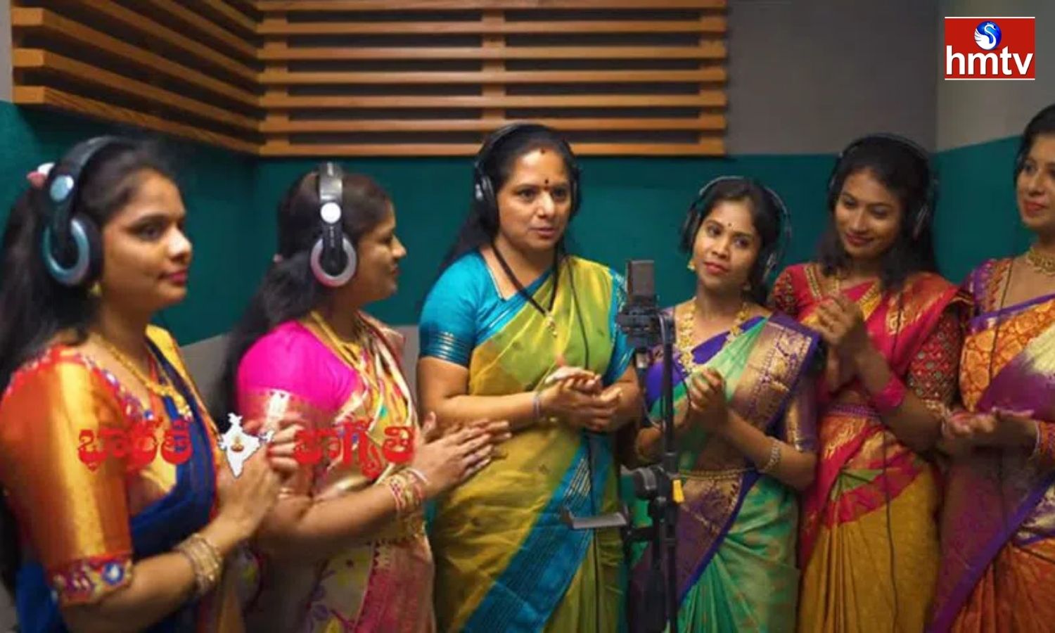 MLC Kavitha: ఒక్కొక్క ముత్యం.. బతుకమ్మ పాట పాడిన ఎమ్మెల్సీ కవిత | Mlc Kavitha Release Bharat ...